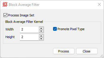 Block Average Filter