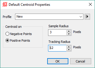 Mira Pro x64 User's Guide - Centroid Properties
