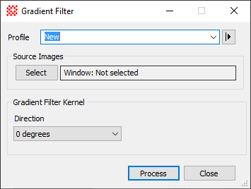 Mira Pro x64 User's Guide - Gradient Filter